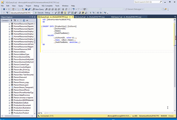 Productivity Features for SSMS and Visual Studio in SQL Complete